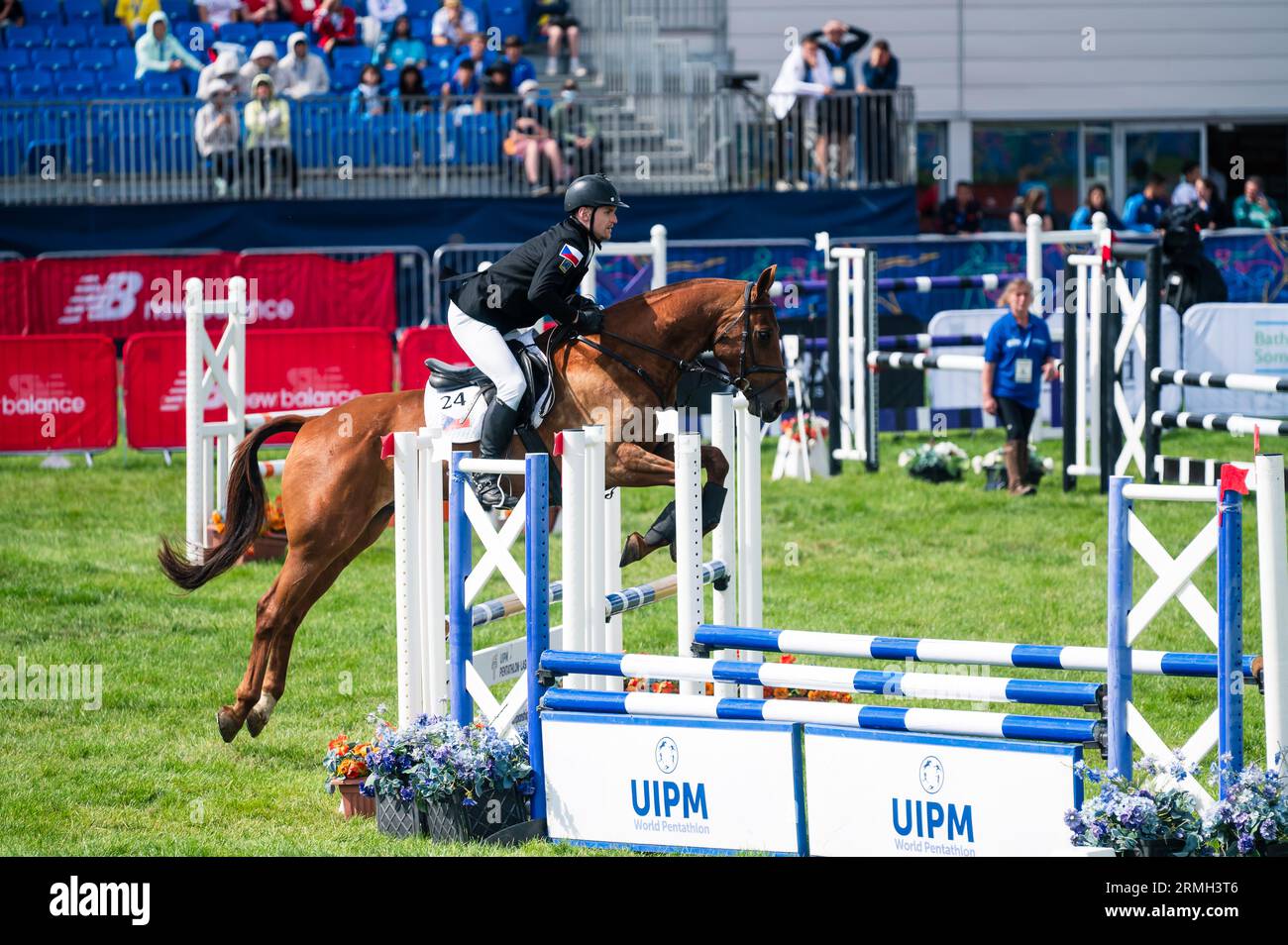Marek Grycz (pictured) and Lucie Hlavackova of Czech Republic during ...