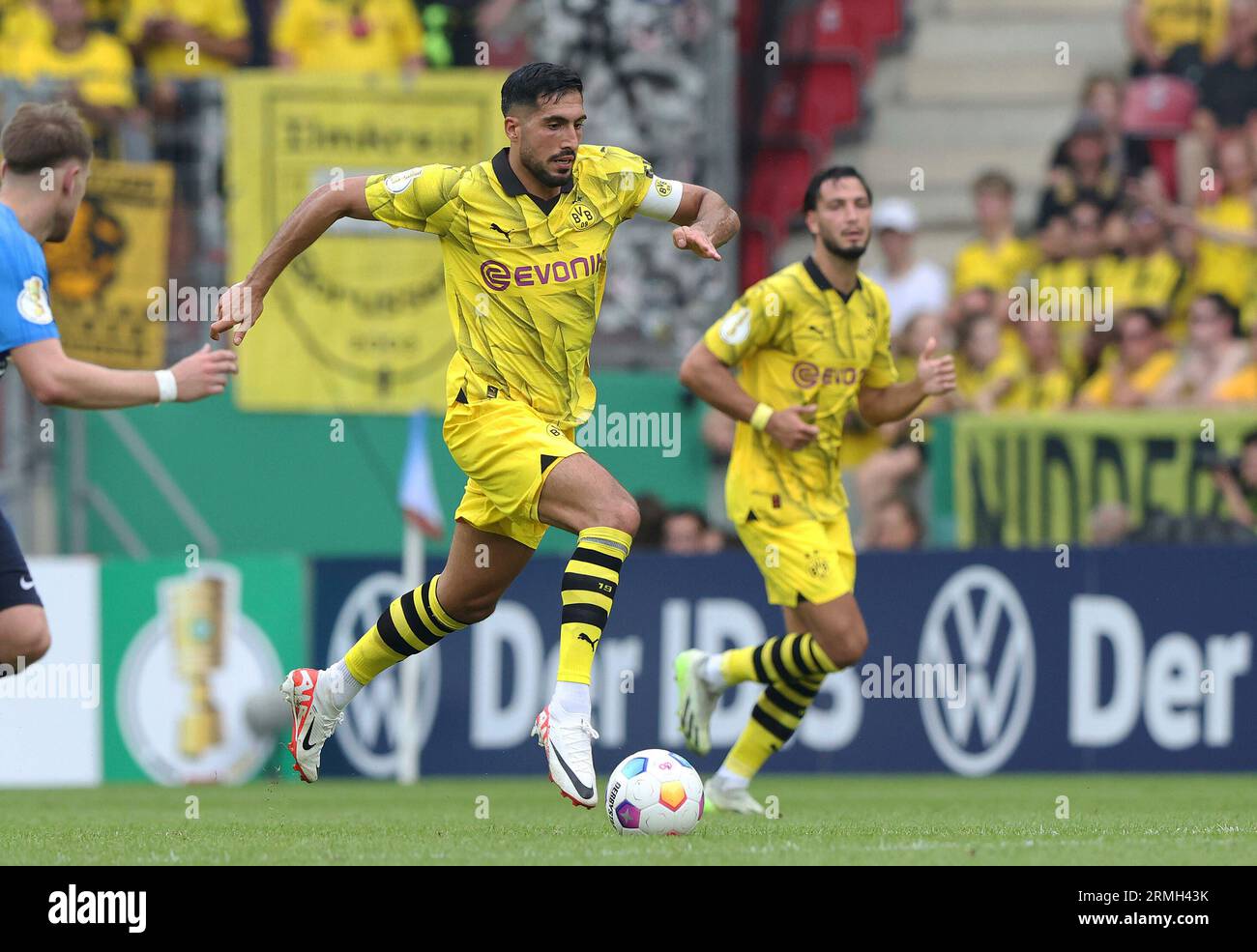 Mainz, Deutschland. 12th Aug, 2023. firo : 08/12/2023, football, soccer ...