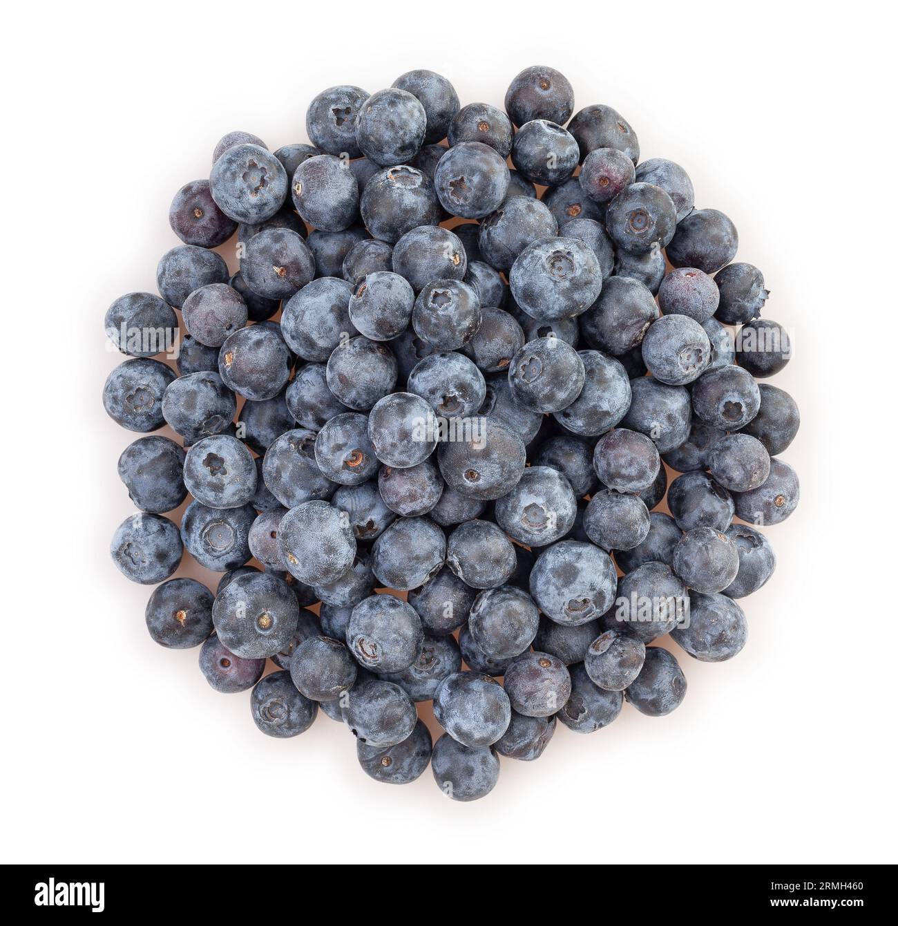 Blueberries on top Cut Out Stock Images & Pictures - Alamy