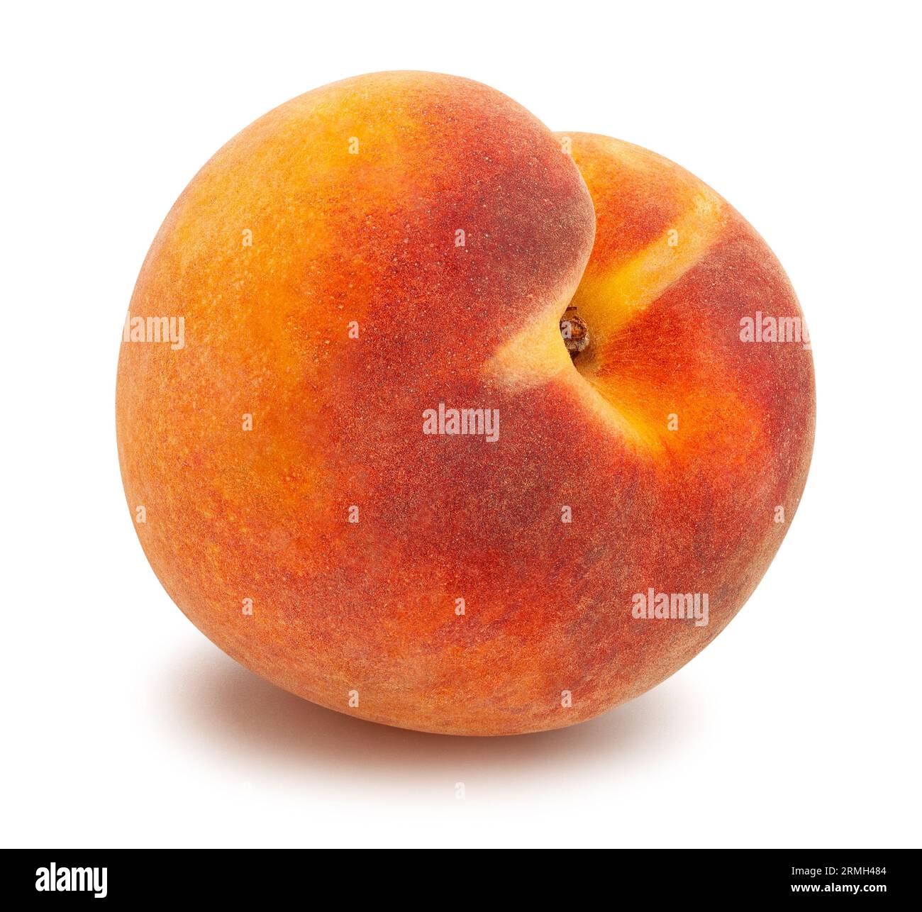 peach path isolated on white Stock Photo - Alamy