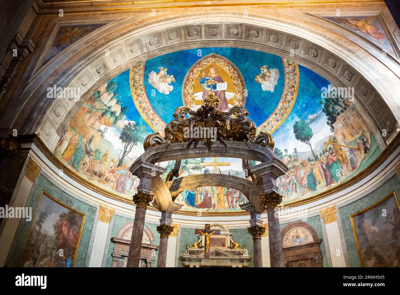 Basilica di Santa Croce in Gerusalemme at Piazza di Santa Croce in ...