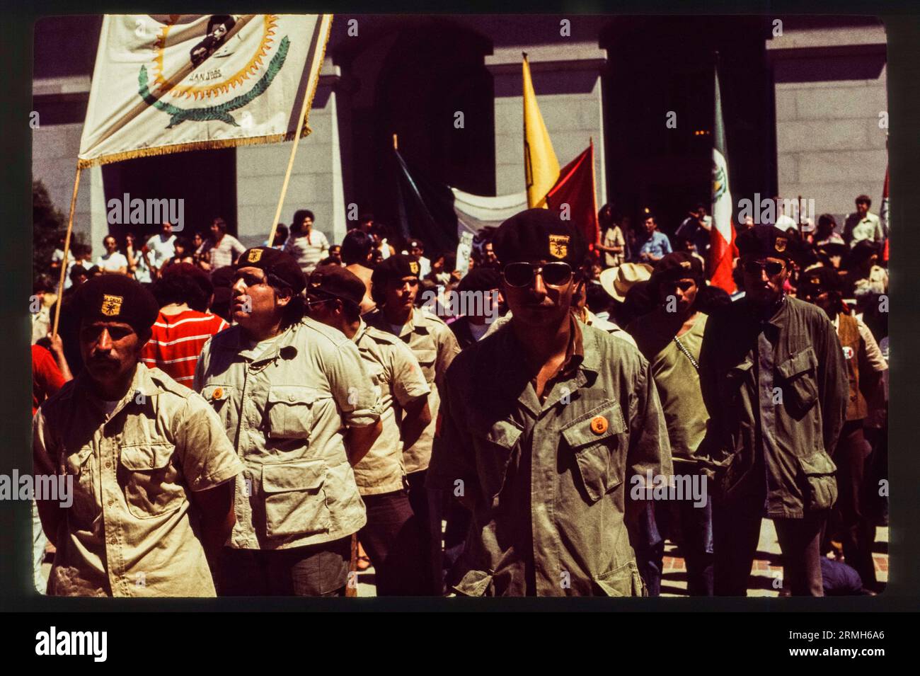 The March Through Aztlán and the Brown Berets arrived in Sacramento in ...