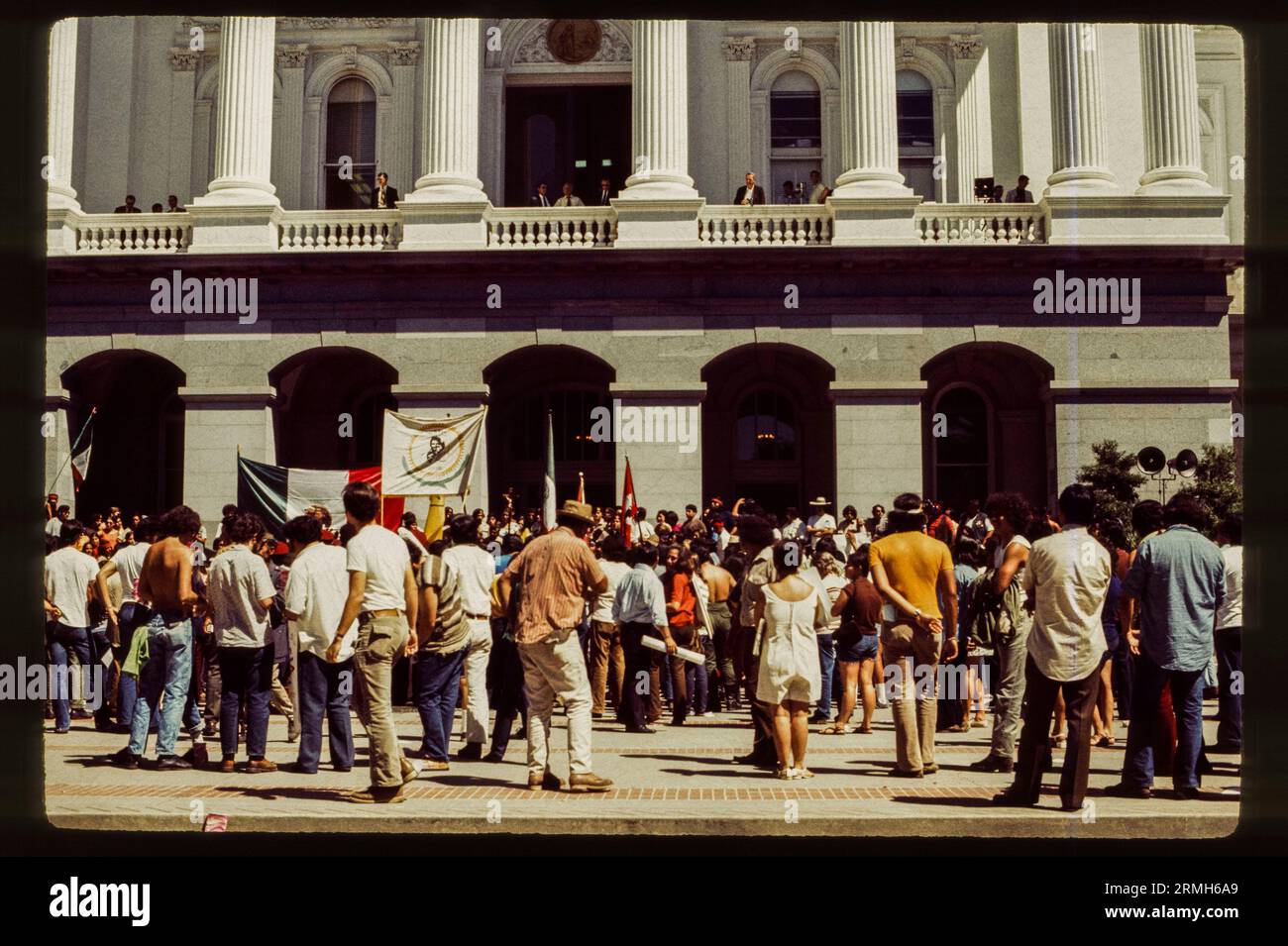 The March Through Aztlán and the Brown Berets arrived in Sacramento in ...