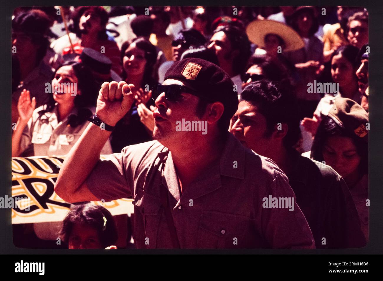 The March Through Aztlán and the Brown Berets arrived in Sacramento in ...