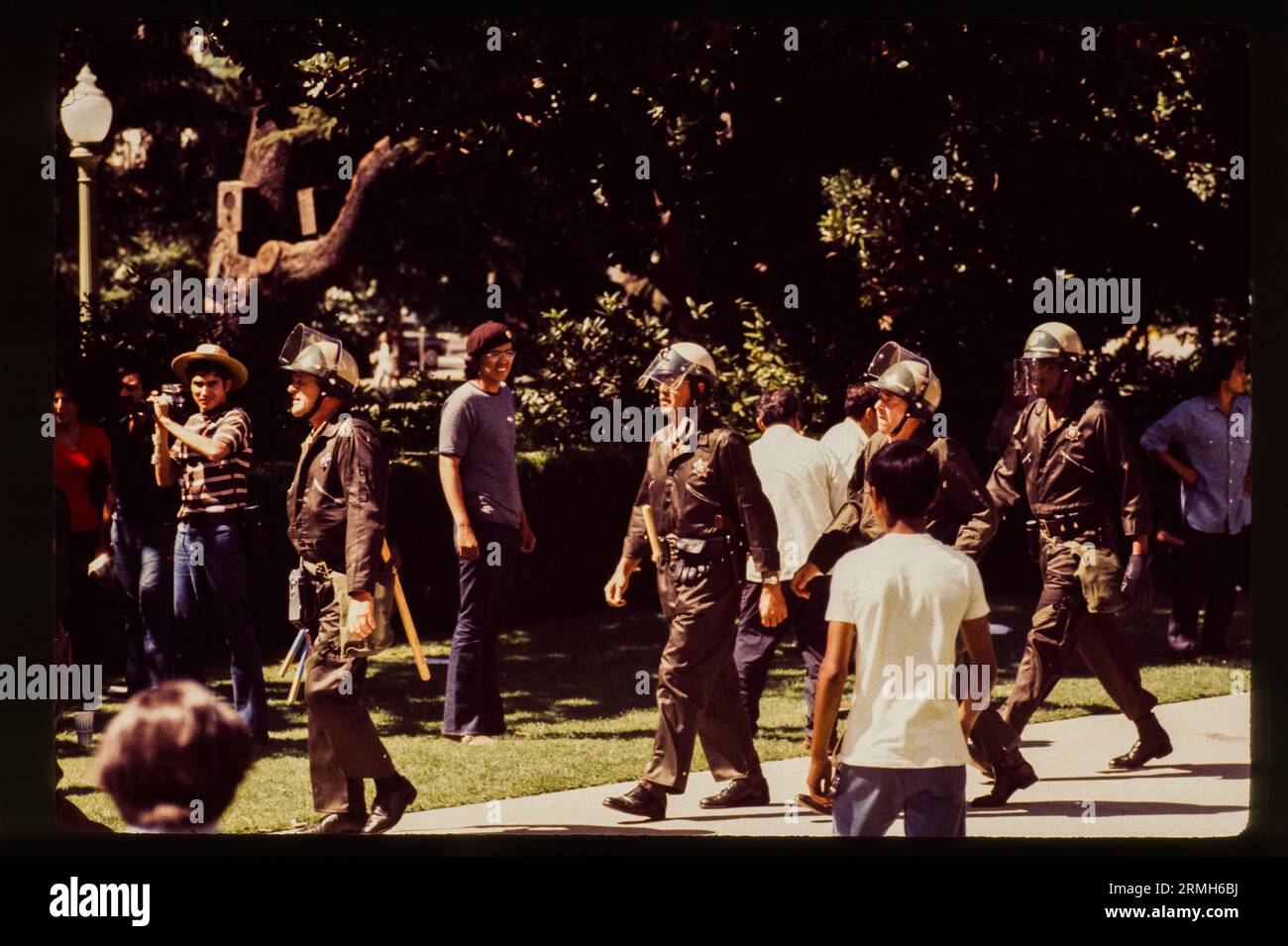 The March Through Aztlán and the Brown Berets arrived in Sacramento in ...
