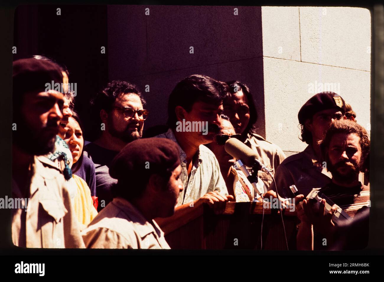 The March Through Aztlán and the Brown Berets arrived in Sacramento in ...