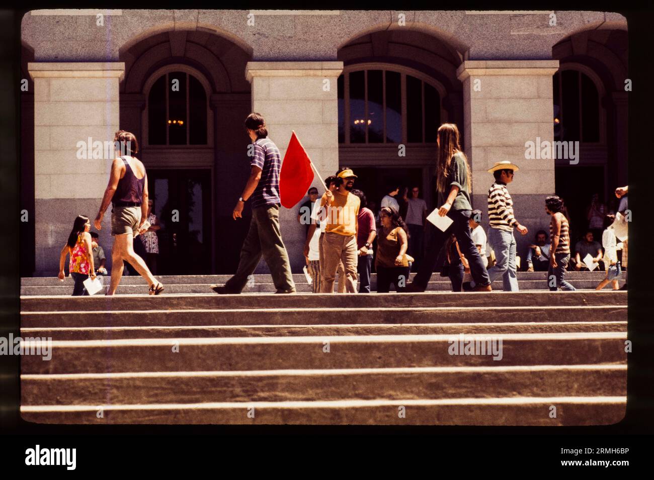 The March Through Aztlán and the Brown Berets arrived in Sacramento in ...