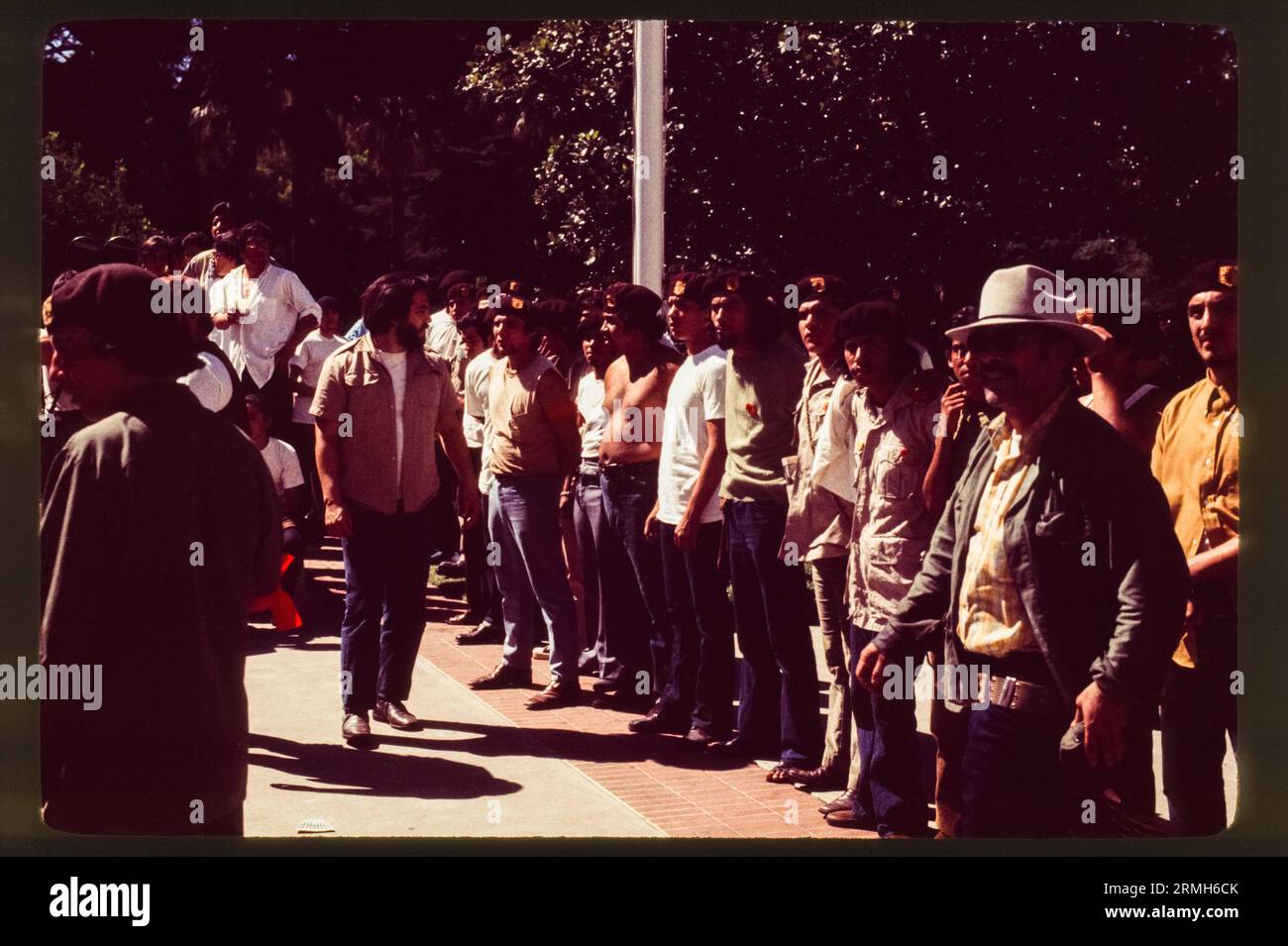 The March Through Aztlán and the Brown Berets arrived in Sacramento in ...