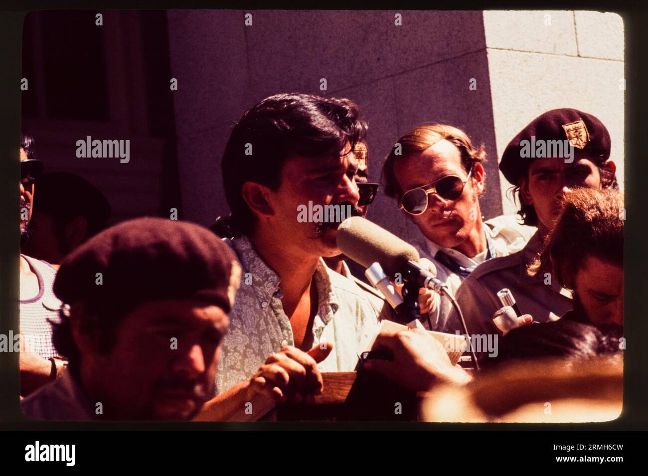 The March Through Aztlán and the Brown Berets arrived in Sacramento in ...