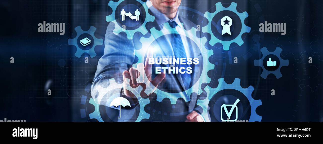 Business Ethics Honesty Integrity Concept. Universal background for ...