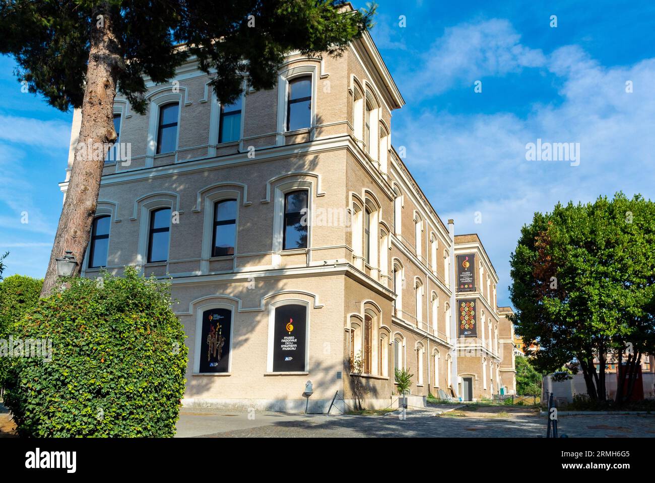 Rome, Lazio, Italy, Museo Nazionale degli Strumenti Musicali is a ...