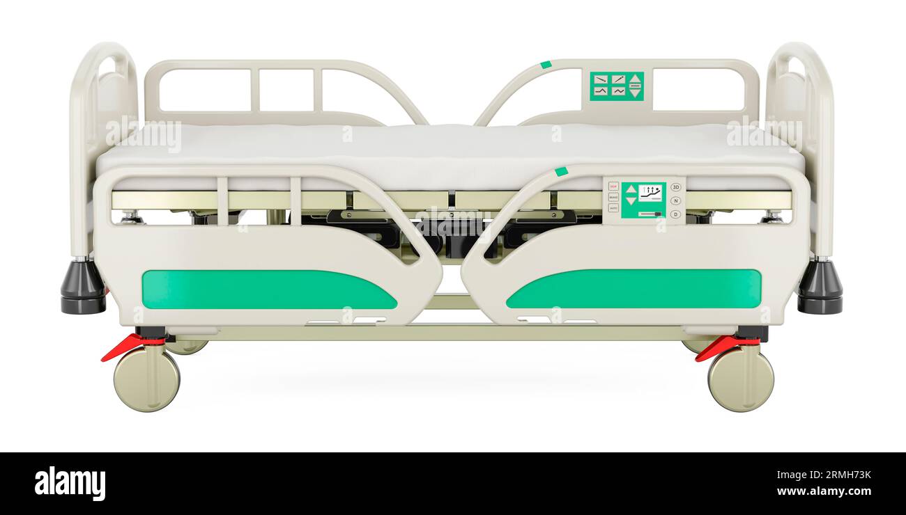 Hospital Bed Side View