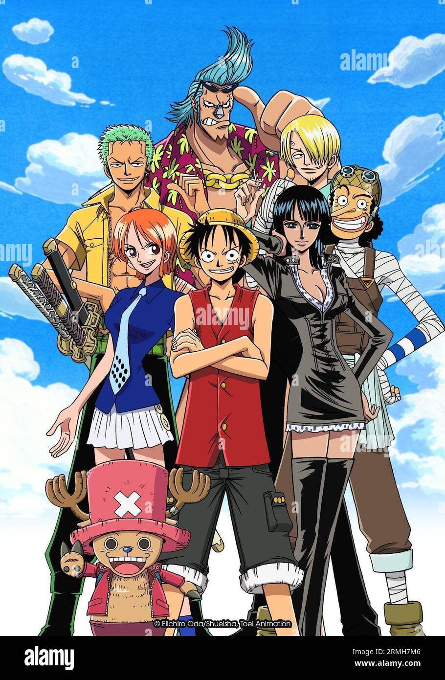 ONE PIECE (1999), directed by MUNEHISA SAKAI and KONOSUKE UDA. Credit ...