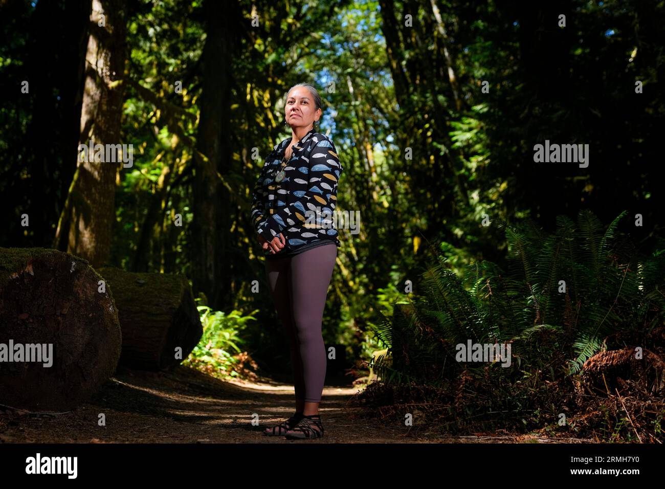 Amelia Marchand, citizen of the Confederated Tribes of the Colville ...