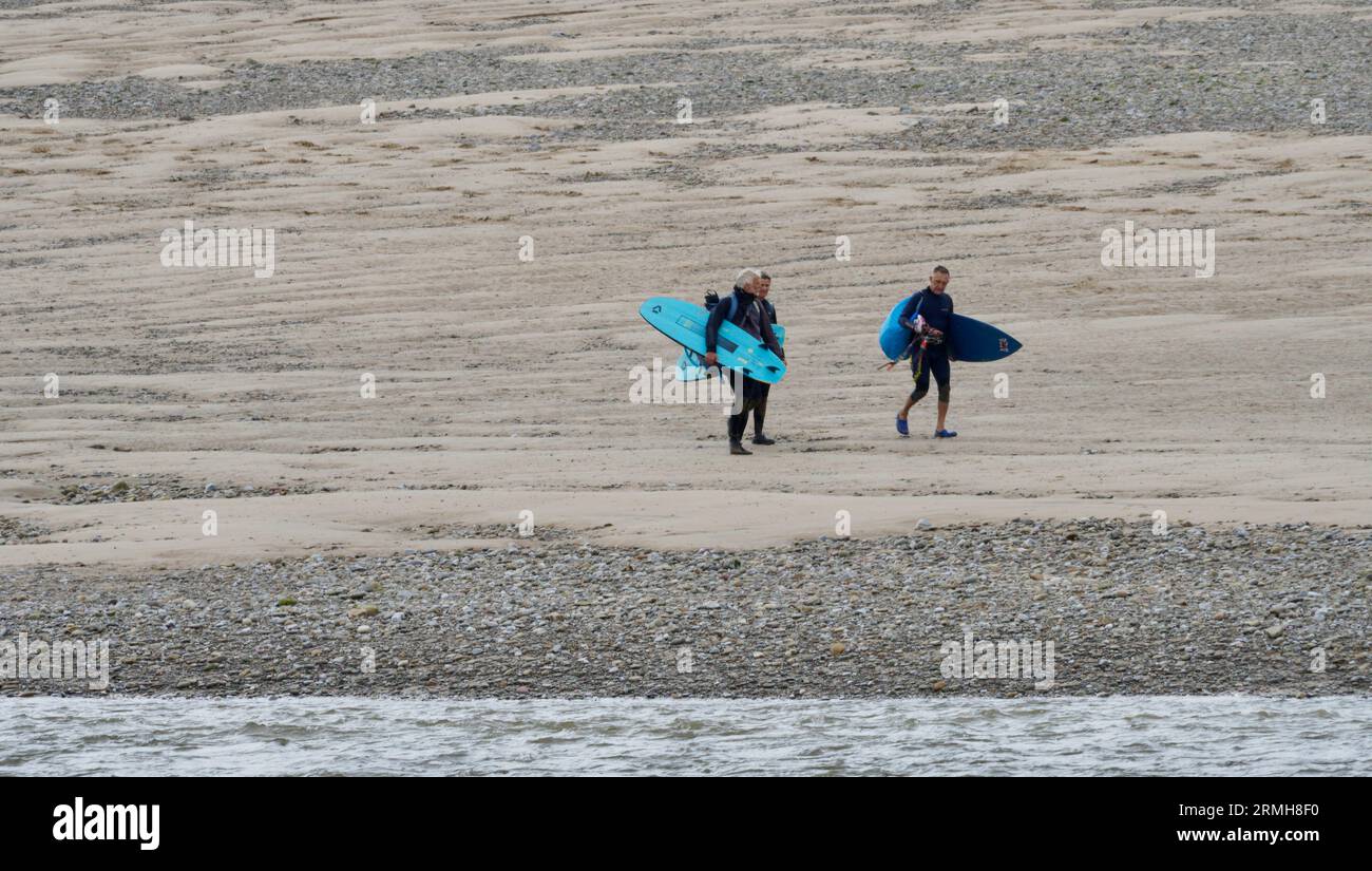 The large expanse of sand provides ample space for many types of ...