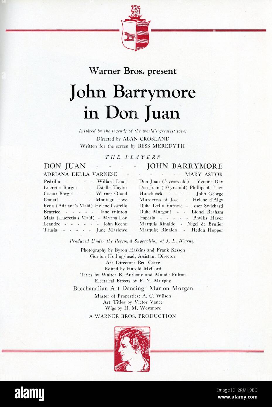 Musical credits hi-res stock photography and images - Alamy