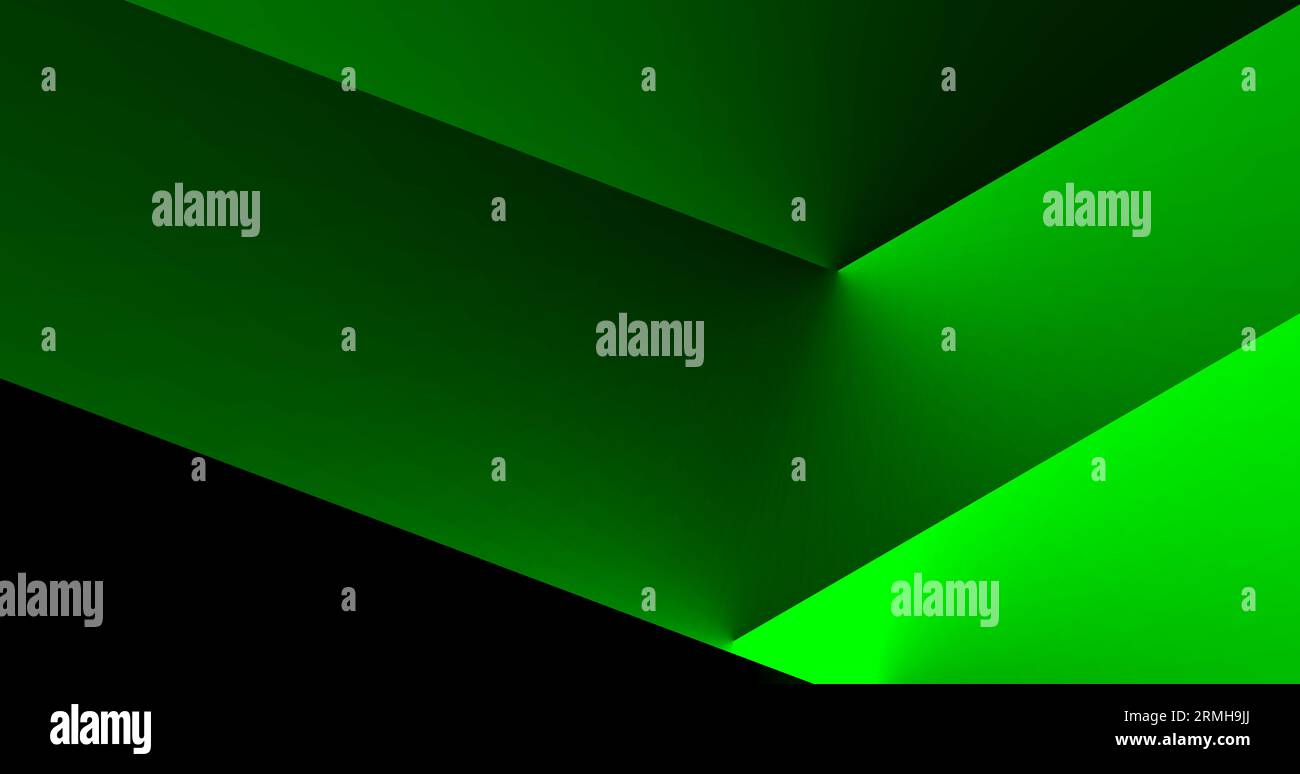 Abstract green background with gradient and smooth transitions, smooth ...