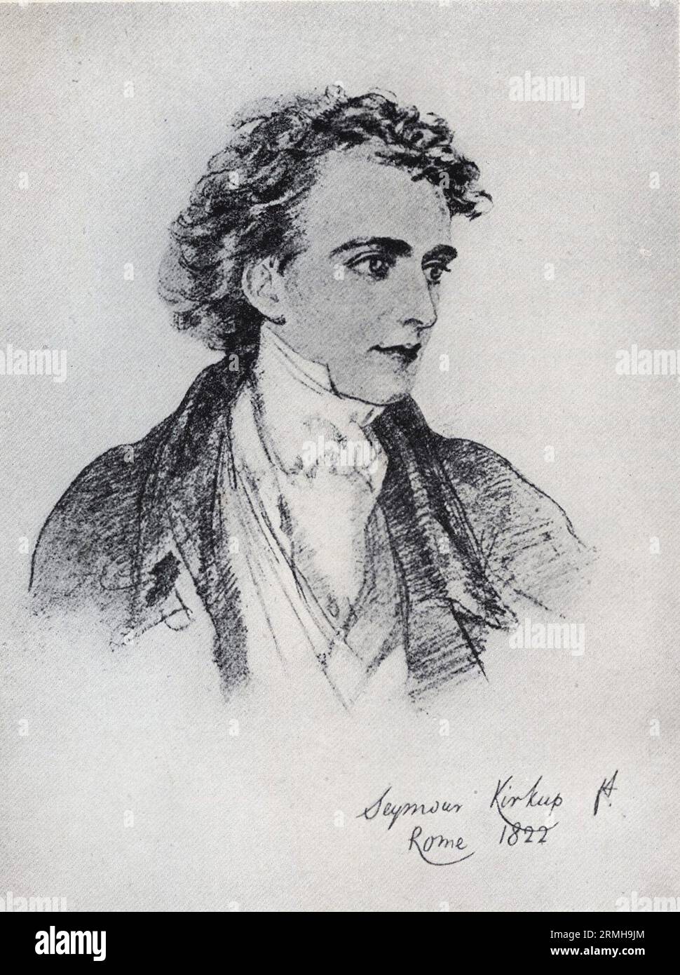 Joseph Severn (1793 – 1879) English painter Stock Photo - Alamy