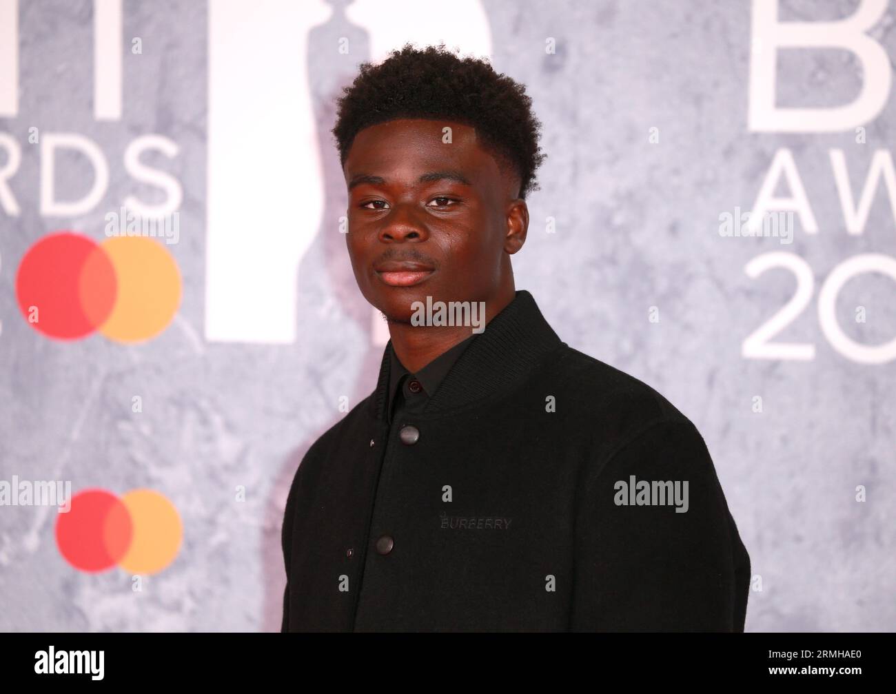 London, UK. 8th Feb, 2022. Bukayo Saka attends the BRIT Awards at the ...