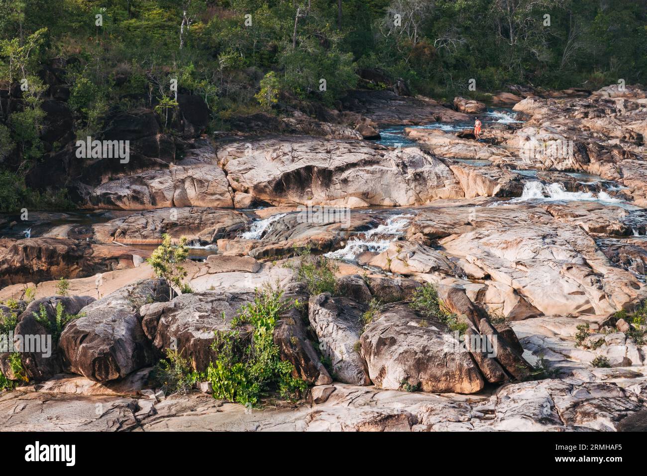 Rio On Pools, a naturally occuring freshwater cascade with swimmable ...