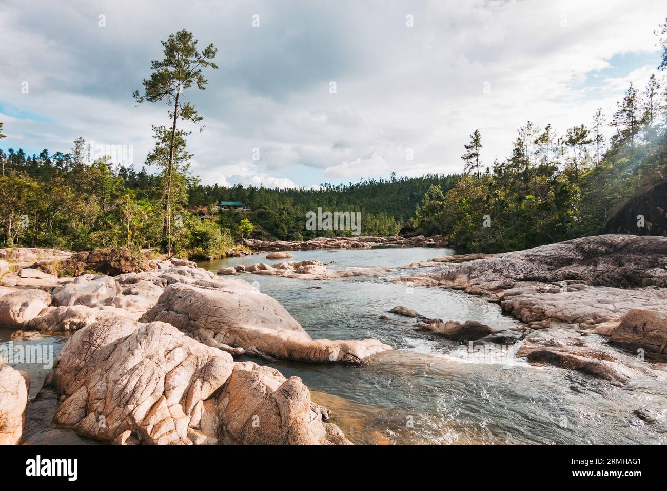 Rio On Pools, a naturally occuring freshwater cascade with swimmable ...