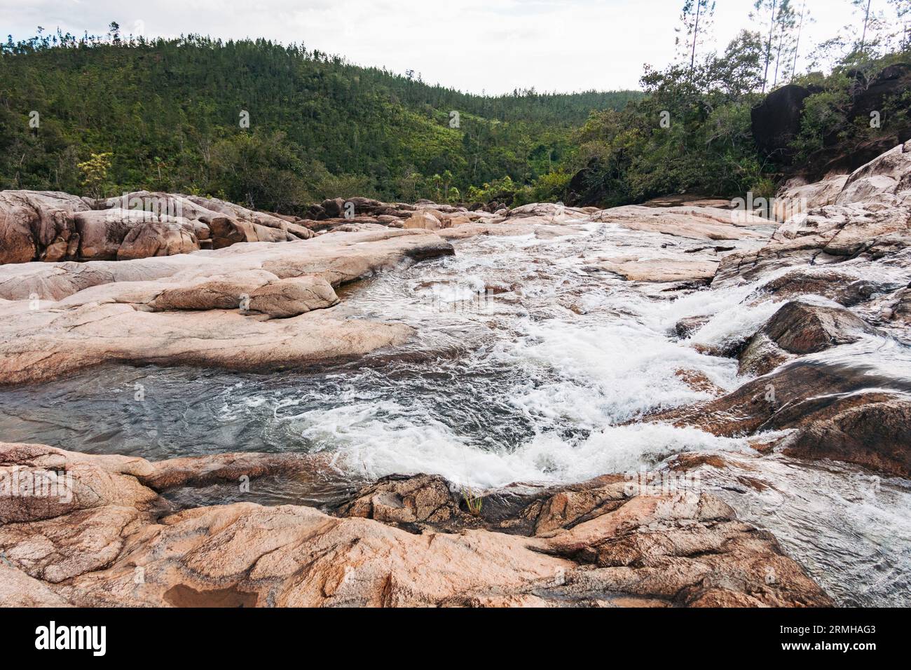 Rio On Pools, a naturally occuring freshwater cascade with swimmable ...