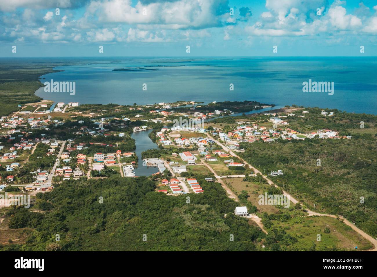 a view of Vista Del Mar urban development, in Ladyville near the ...