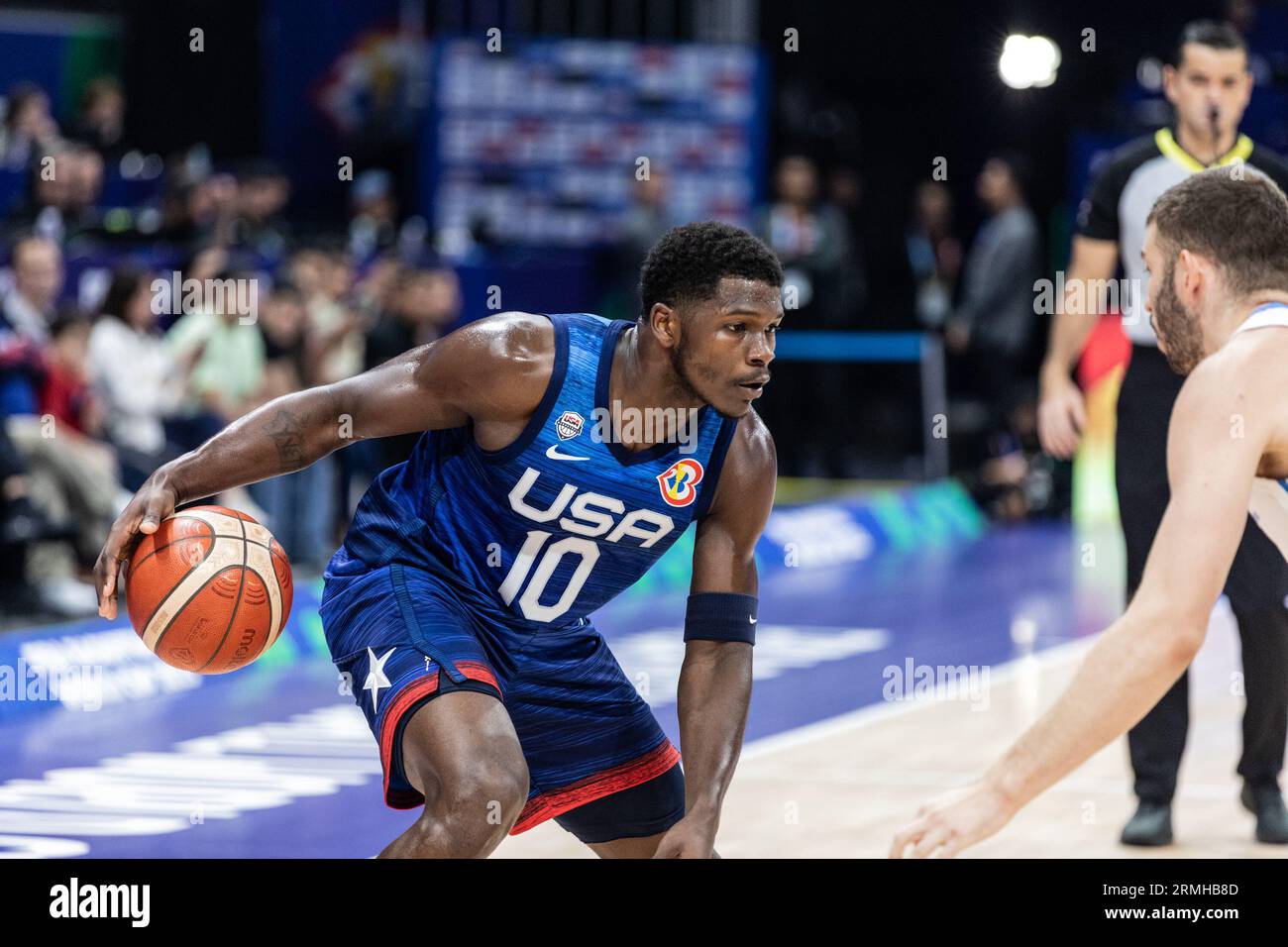 Anthony edwards basketball hi-res stock photography and images - Alamy