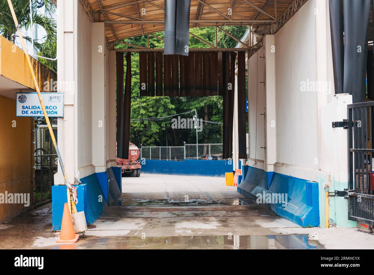 Spray insecticide truck hi-res stock photography and images - Alamy