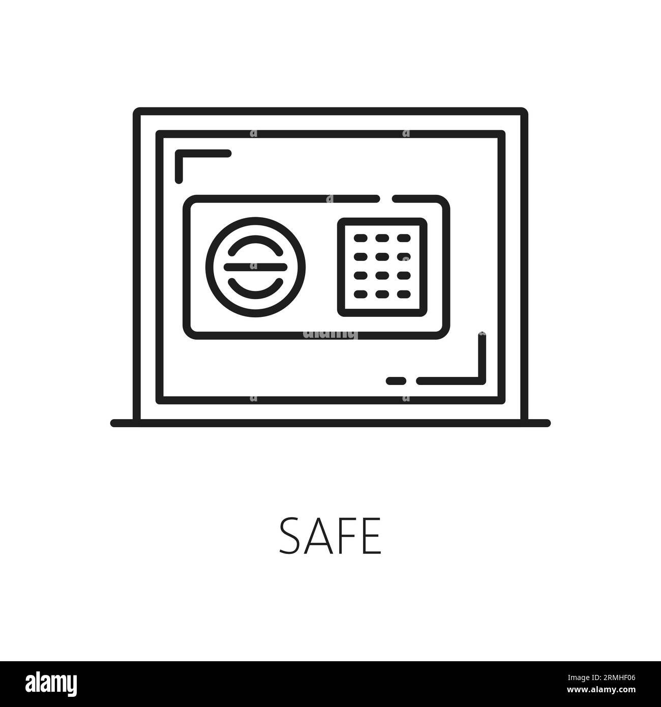 Bank protection facilities Stock Vector Images - Alamy