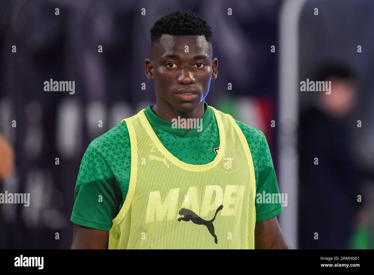 Naples, Italy. 27 Aug, 2023. Yeferson Paz of US Sassuolo during the ...