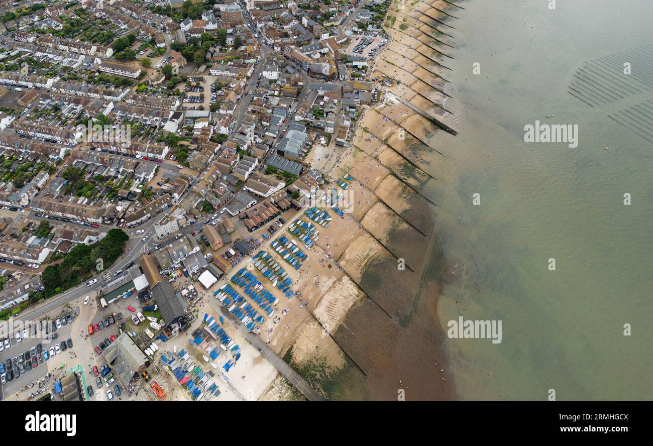 Whitby is a seaside town in Yorkshire, northern England, split by the ...