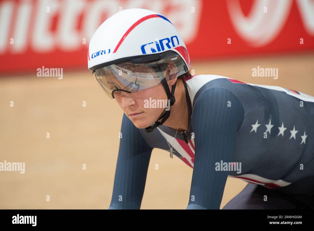 Chloe Dygert of Team USA rides to the gold medal and world championship ...