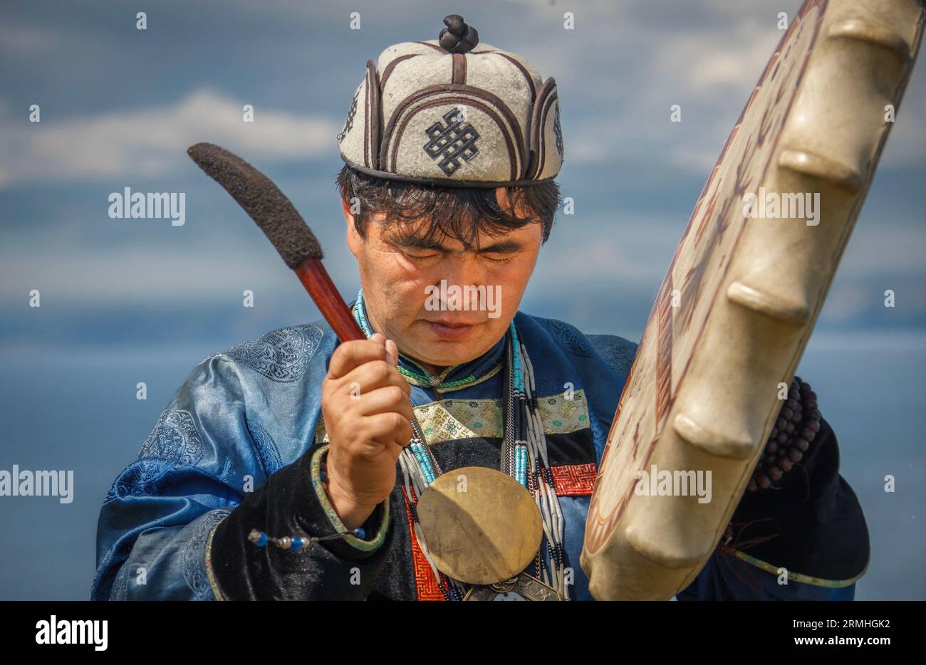 Russia, Irkutsk region. Baikal is the largest freshwater lake in the ...