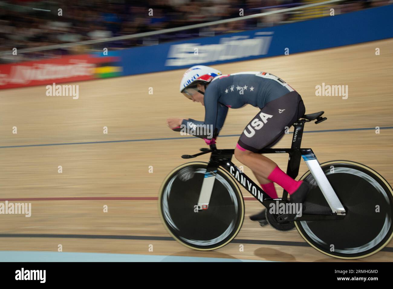 Chloe Dygert of Team USA rides to the gold medal and world championship ...