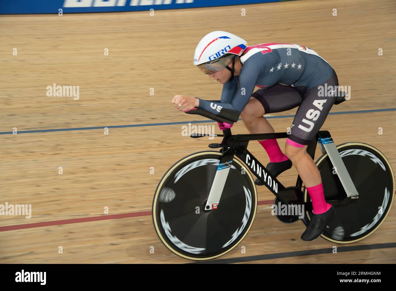 Chloe Dygert of Team USA rides to the gold medal and world championship ...