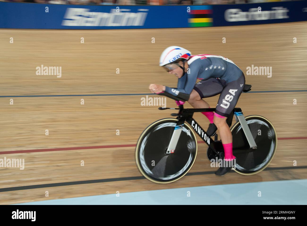 Chloe Dygert of Team USA rides to the gold medal and world championship ...