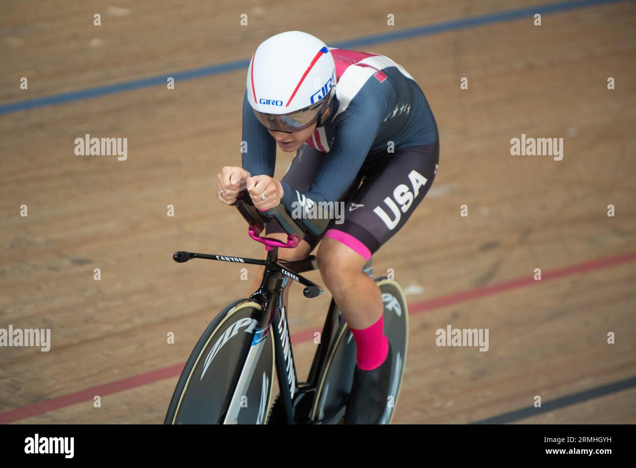 Chloe Dygert of Team USA rides to the gold medal and world championship ...
