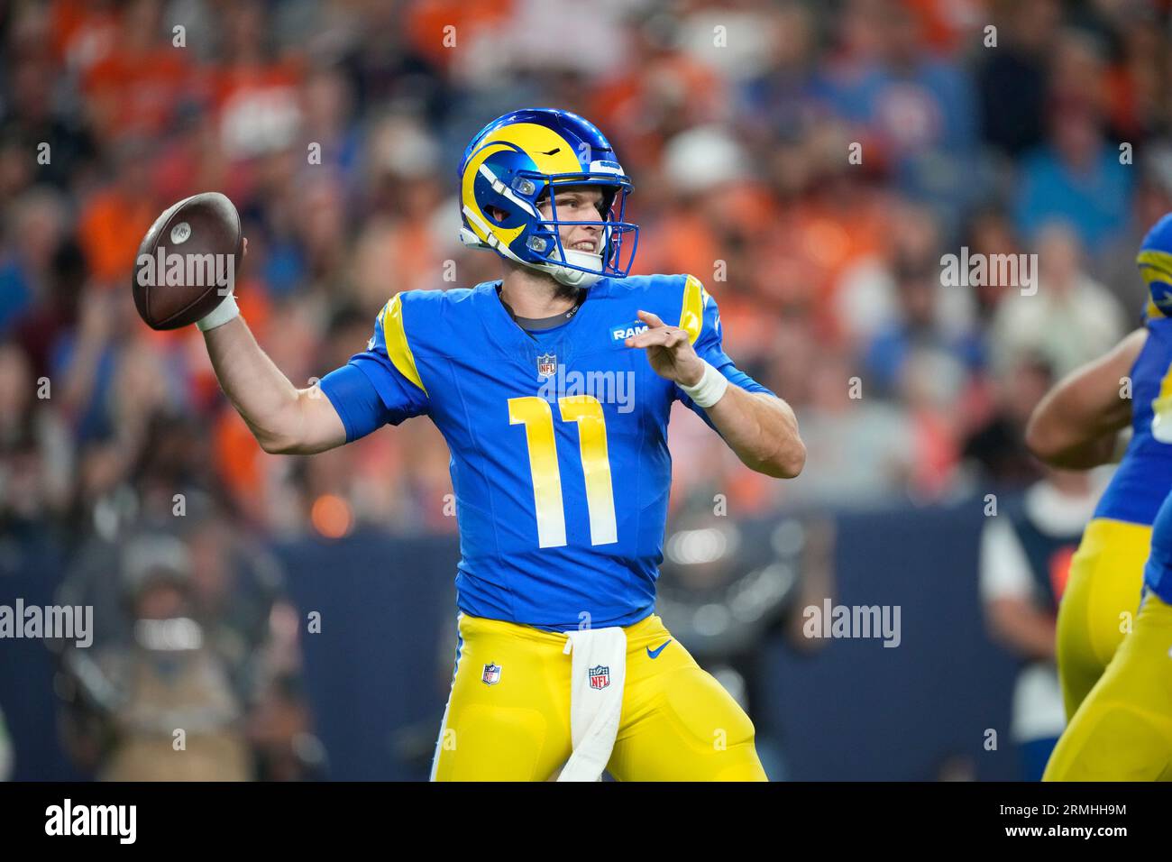 Los Angeles Rams quarterback Brett Rypien (11) in the second half of an ...