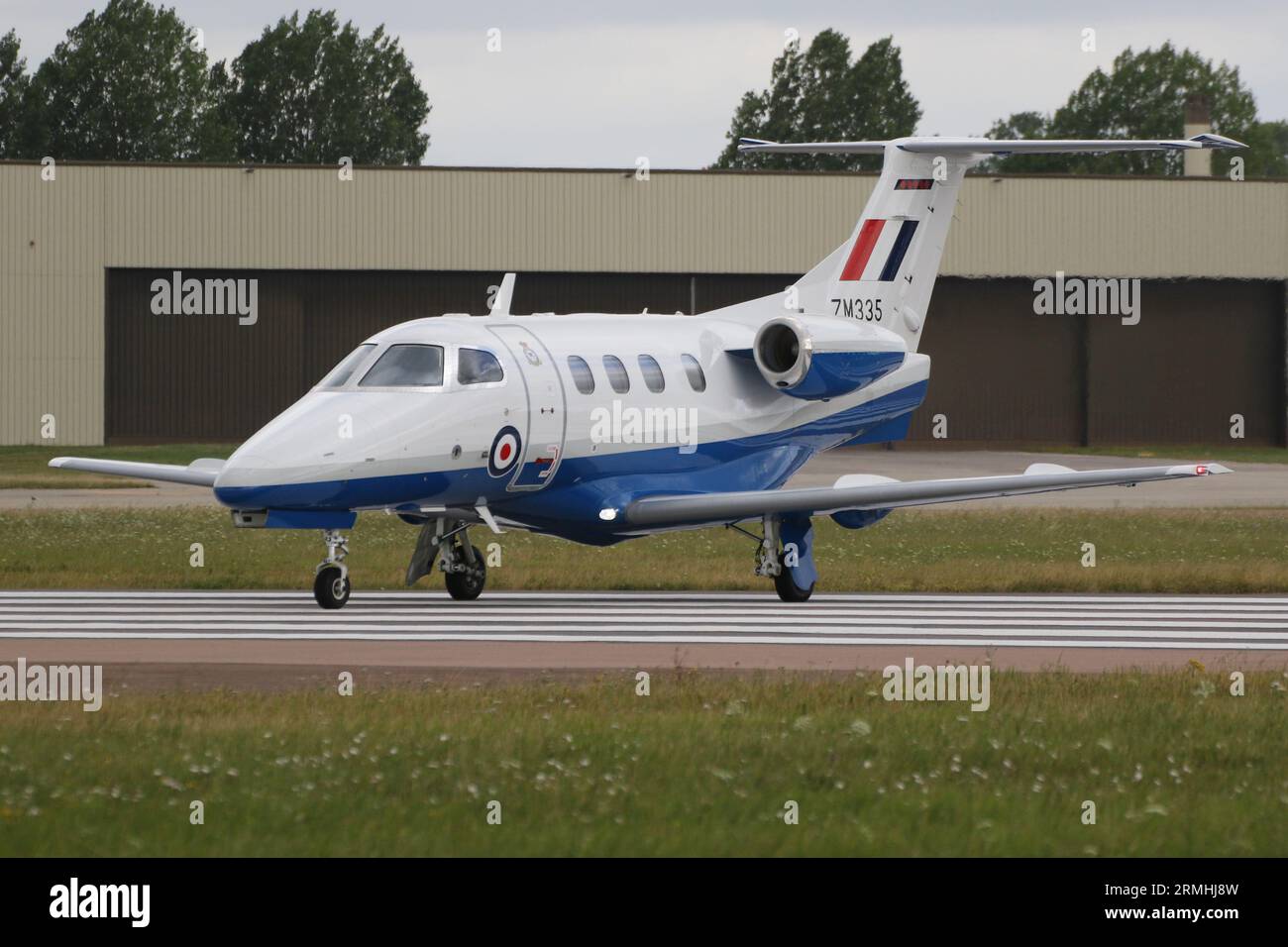ZM335, an Embraer Phenom T.1 operated by No.45 Squadron of the Royal ...