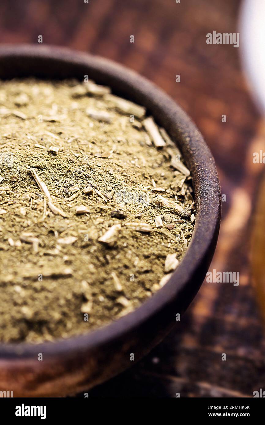Yerba mate for mate or tereré. Main ingredient of Chimarrão, a typical ...