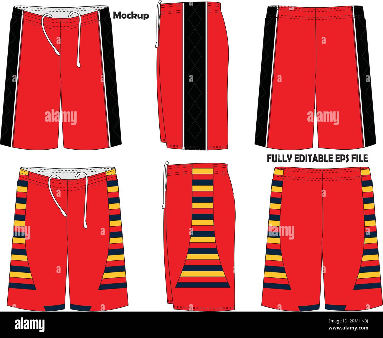 Basketball shorts Stock Vector Images - Alamy