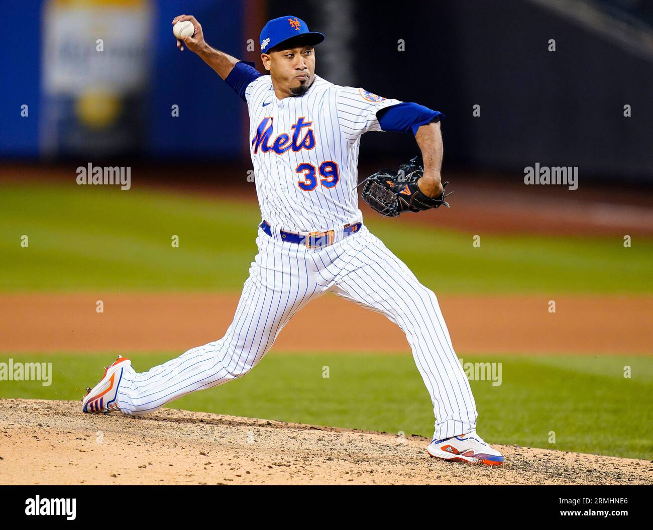 FILE - New York Mets relief pitcher Edwin Díaz delivers against the San ...