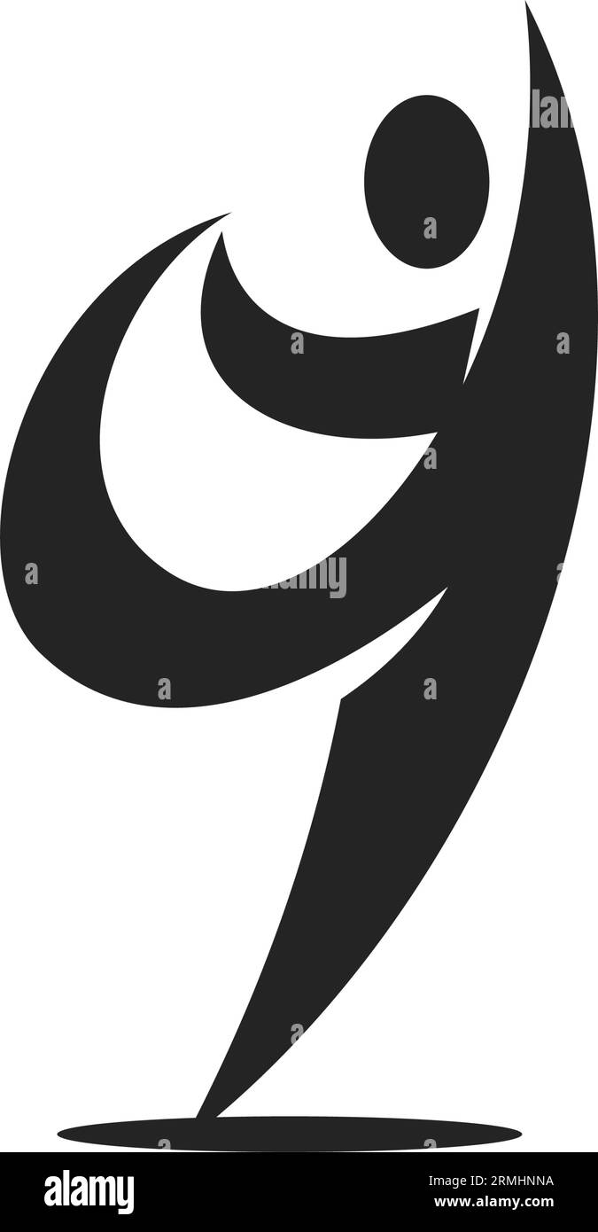 yoga logo template Isolated. Brand Identity. Icon Abstract Vector ...