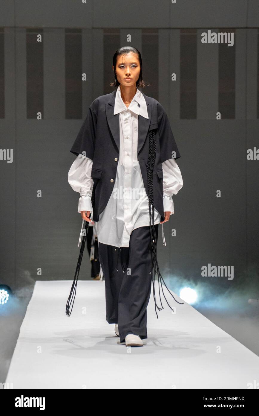 Tokyo, Japan. 28th Aug, 2023. Runway model, August 28, 2023 - Rakuten ...