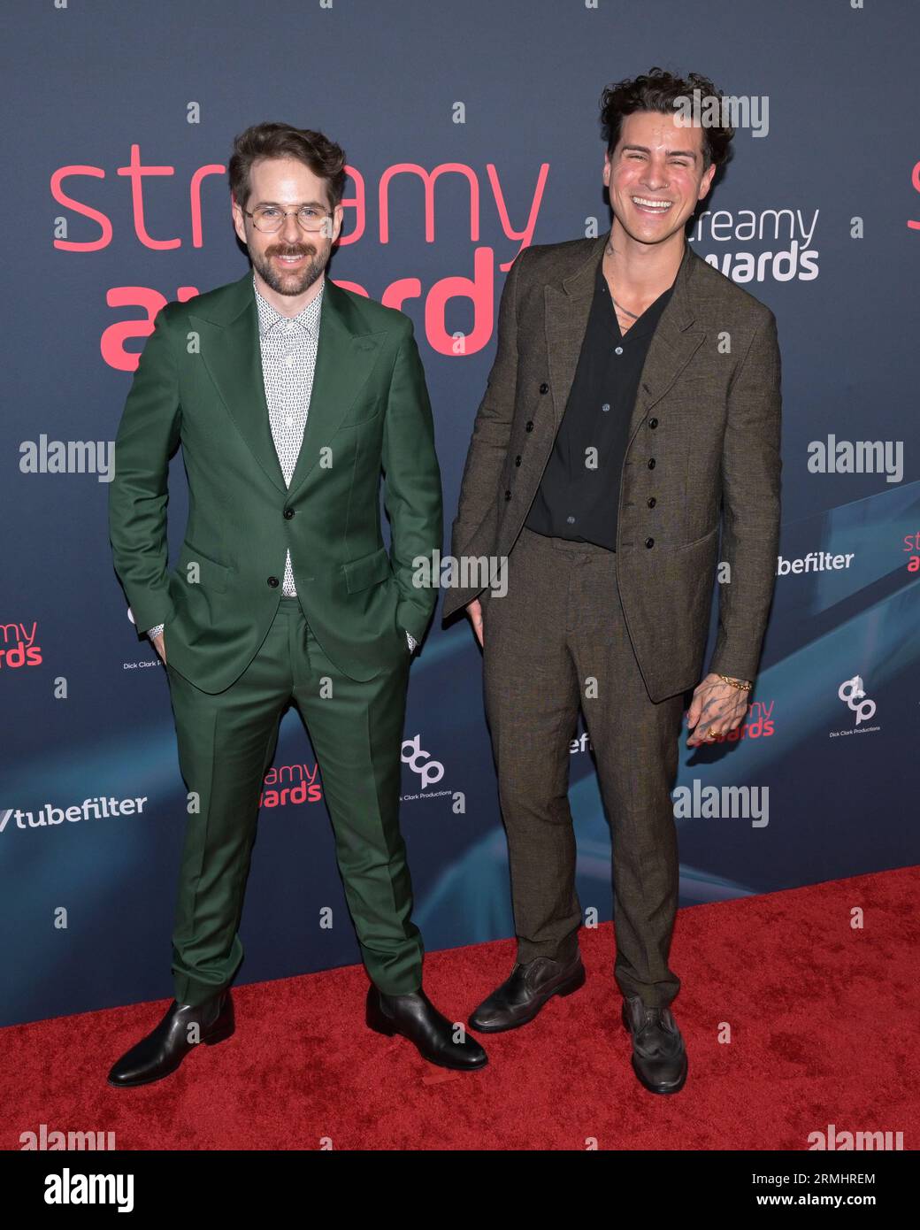 Ian Hecox And Anthony Padilla With Flamingo