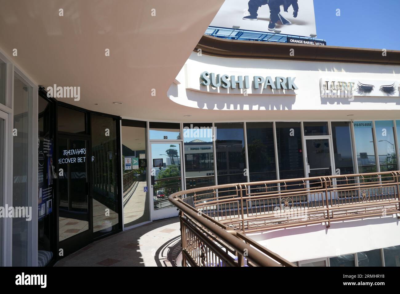 Los Angeles, California, USA 28th August 2023 Sushi Park Restaurant ...