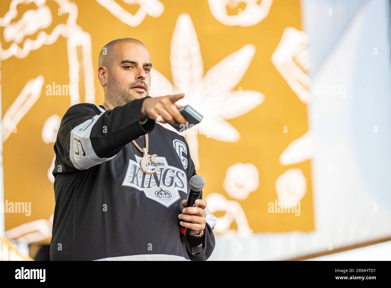 Irvine, USA. 27th Aug, 2023. Rapper Berner (Gilbert Anthony Milam Jr ...