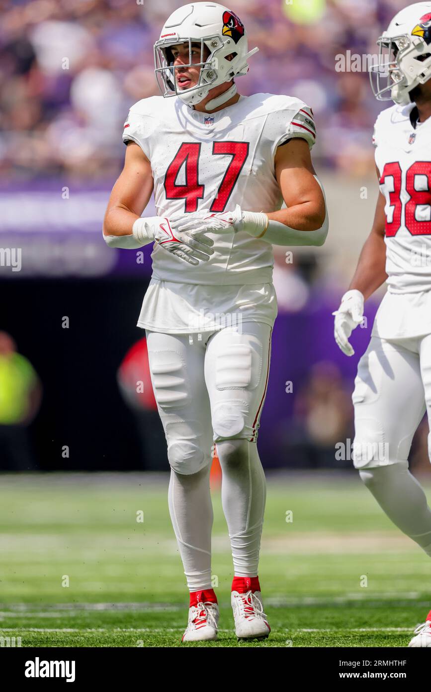 Arizona Cardinals tight end Blake Whiteheart (47) in action during the ...