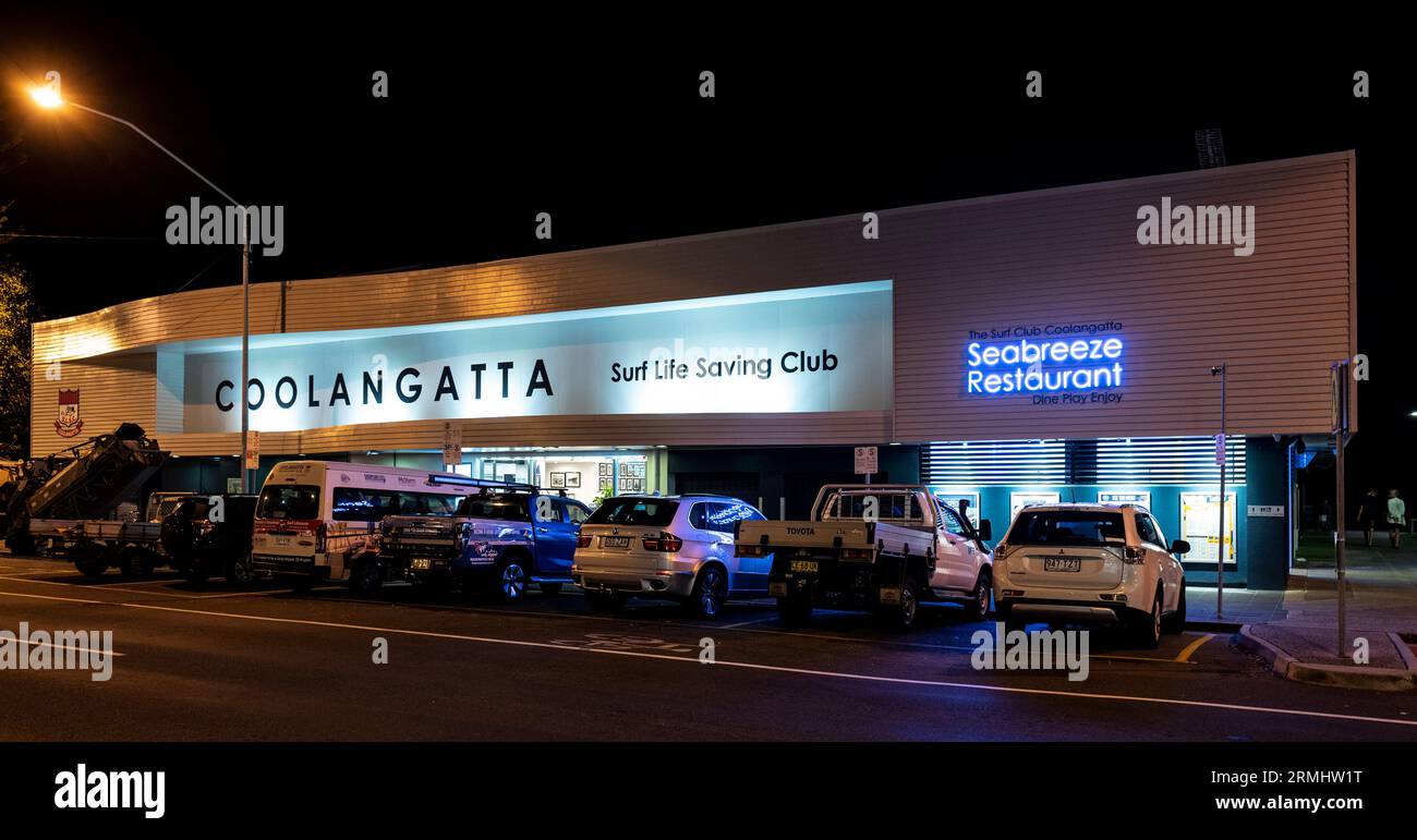 surf life saving club at coolangatta, gold coast, queensland, australia ...